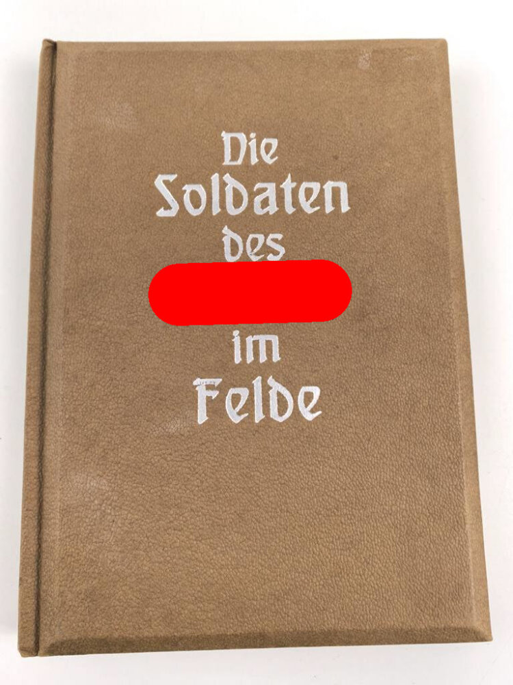 Raumbildalbum " Die Soldaten des Führers im Felde" Komplett, guter Zu