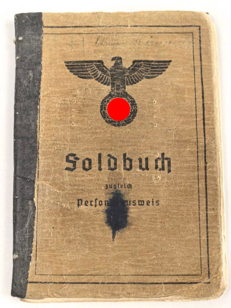 Soldbuch Heer, ausgestellt am 30.April 1941 bei Schützen Ersatz Kompa