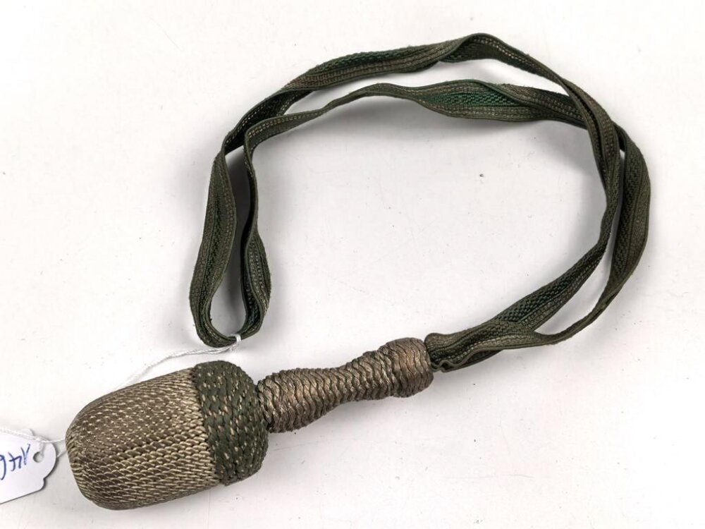 Wehrmacht,Troddel für Unteroffiziere, stark getragenes Stück, 50,00