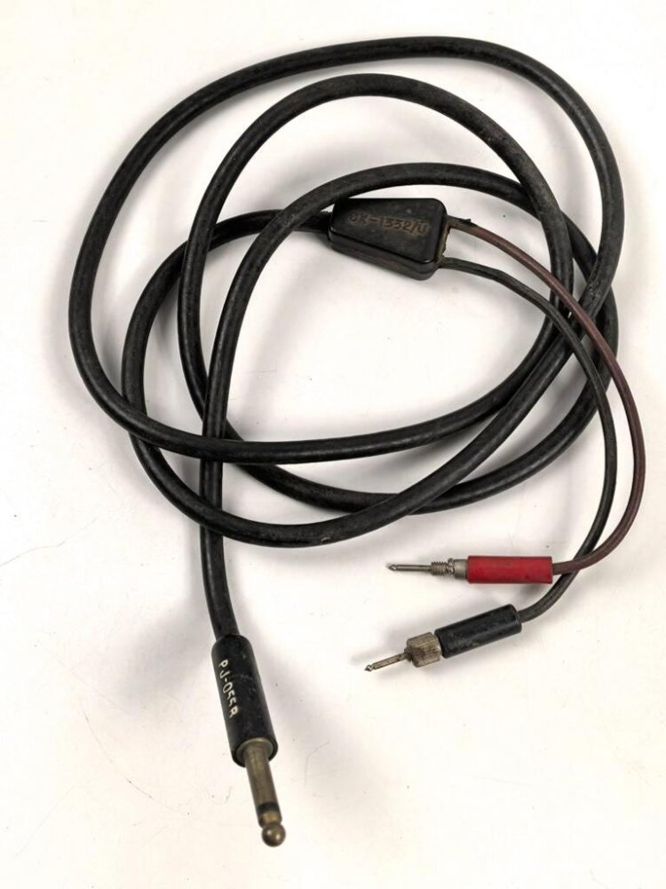 U.S. Army , Radio Cable with "PJ-055B" plug, 30,00