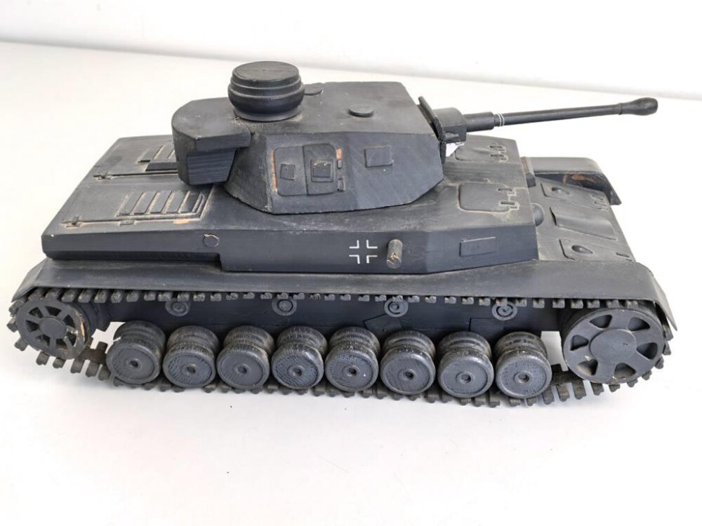 Panzer Kampfwagen IV . Übungs- und Erkennungsmodell der Wehrmacht. Or