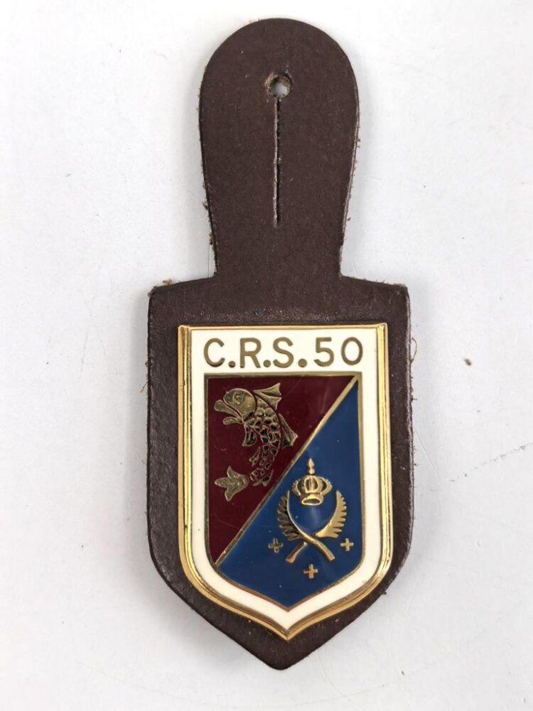 Polizei, Frankreich, Brustanhänger "C.R.S. 50", 25,00