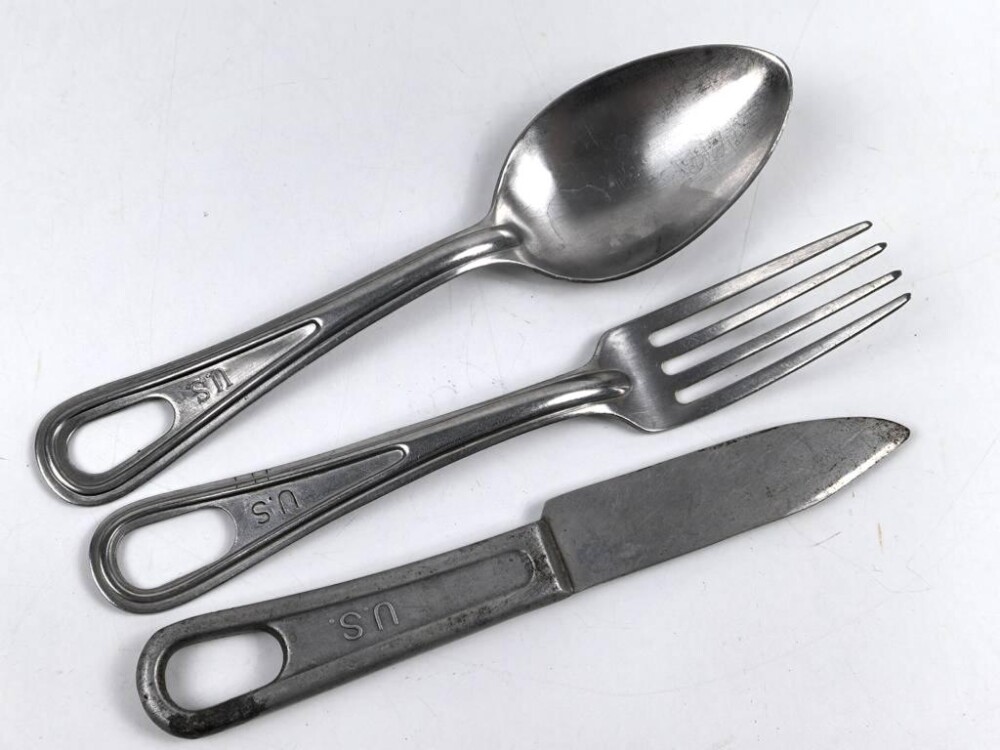 U.S. Army, Modell 1926 eating utensils set, WWII ?, 35,00