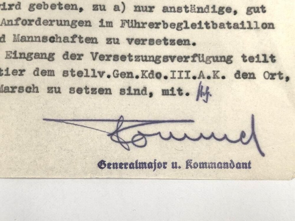 Erwin Rommel, Generalmajor und Kommandant des Führer Hauptquartiers,