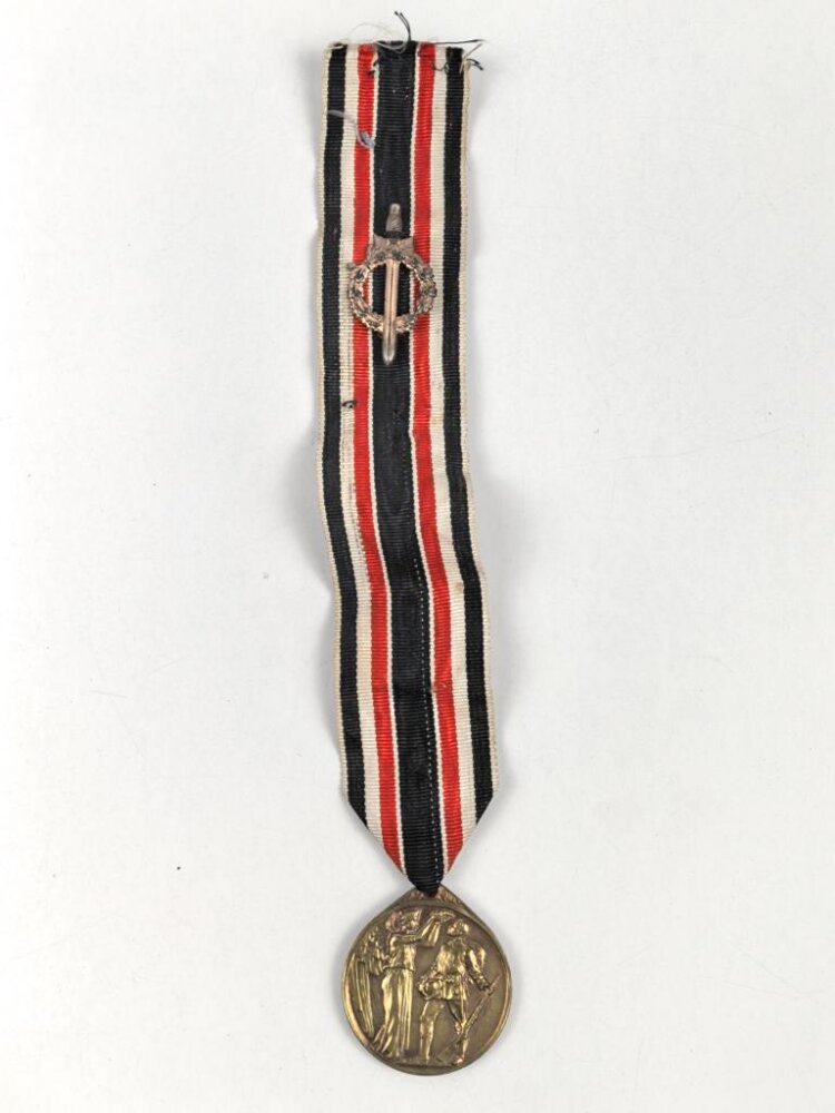 Deutsche Ehrendenkmünze des Weltkrieges 1914-1918, an langem Band mit