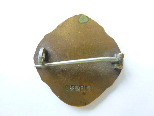 1.Weltkrieg, Patriotisches Abzeichen " Ein Volk - Ein Reich - Ein Got