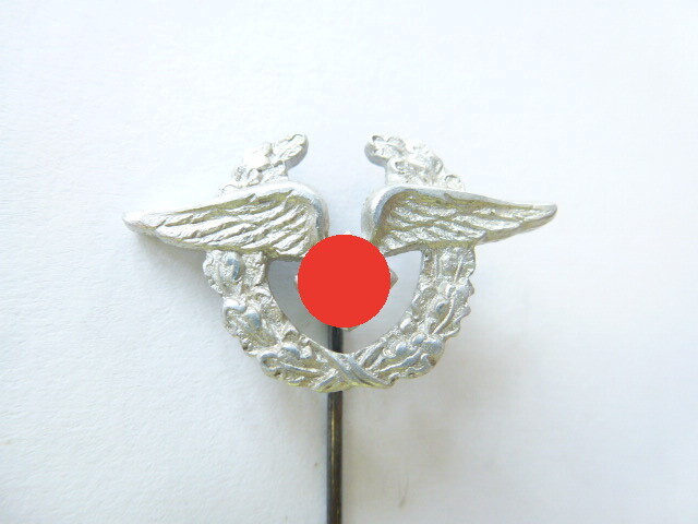 9505f, Luftwaffe, Abzeichen für Angestellte und Arbeiter, Aluminium,