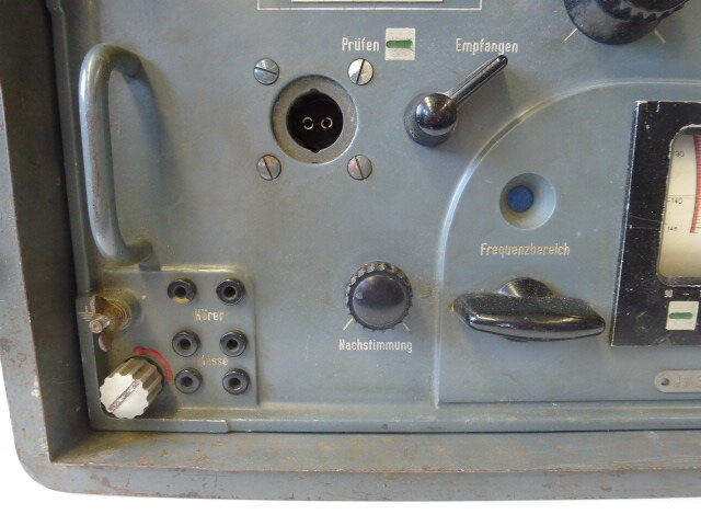 FuMB 4 "Samos" RS 1/5 UD42a. Überlagerungsempfänger der Kriegsmarine ...