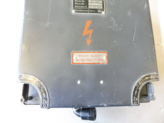 Luftwaffe Umformer U.8 Einanker-Umformer für Anodenspannung der Empfä