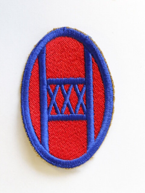 30th Infantry Division Patch, At the Front, 9,00