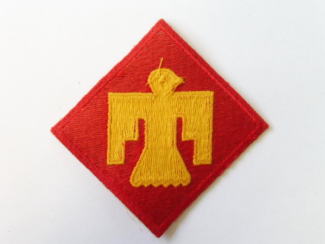 45th Infantry Division Patch, At the Front, 9,00