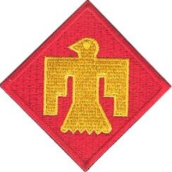 45th Infantry Division Patch, At the Front, 9,00
