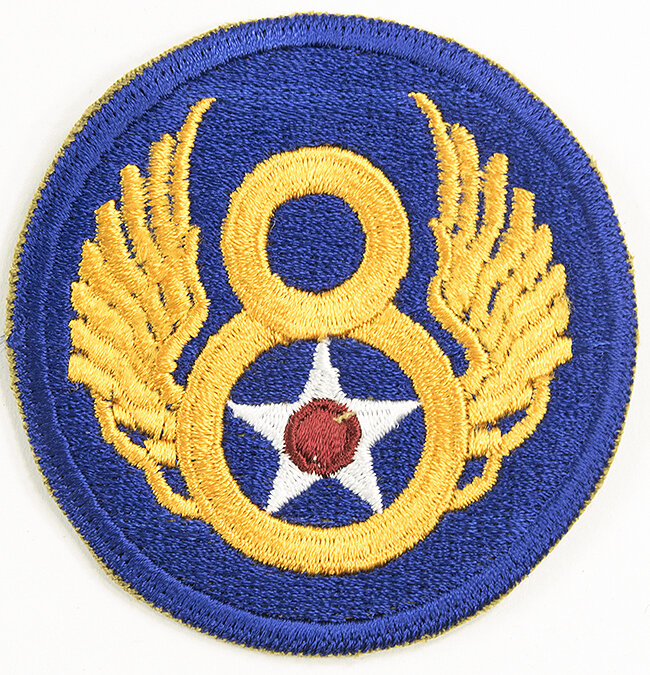 8th Air Force Sleeve Patch, At the Front, 9,00