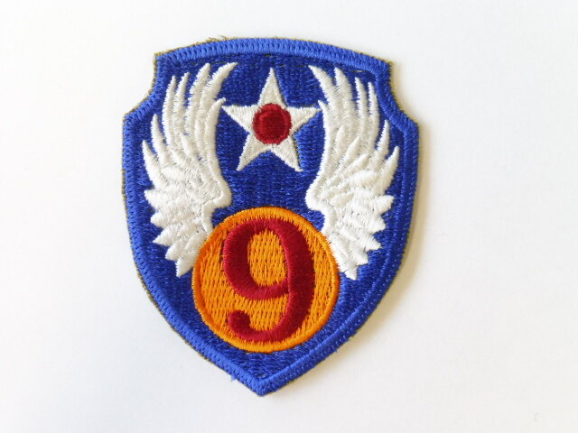 9th Air Force Sleeve Patch, At the Front, 9,00