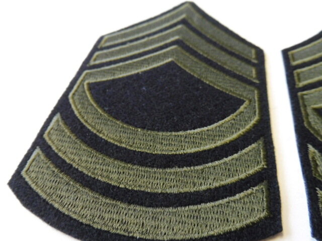 Master Sergeant Wool Rank Chevrons (pair), At the Front, 12,00