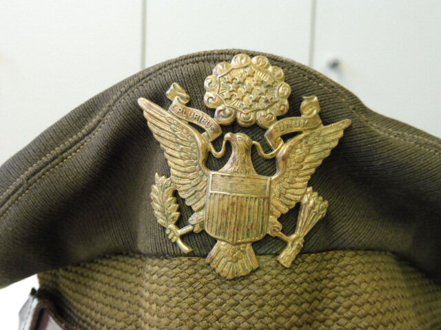 U.S. Army WWII Officers crusher cap, 250,00