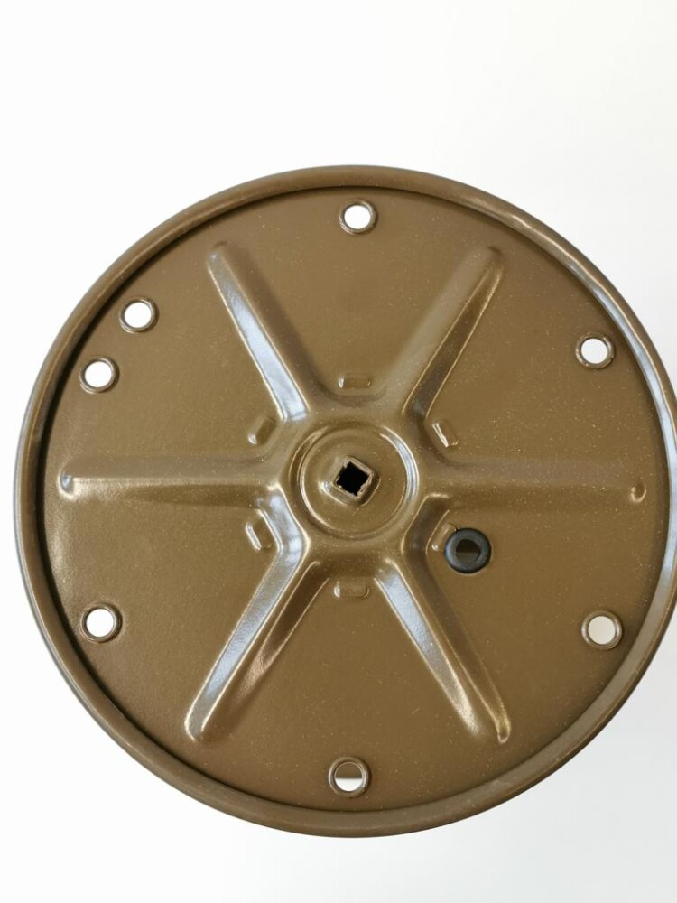 U.S. Signal Corps DR-8 A wire spool with wire. NATO green cold war er