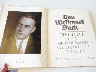 Sammelbilderalbum "Das Westmark Buch" Ehrengabe des Winterhilfswerkes