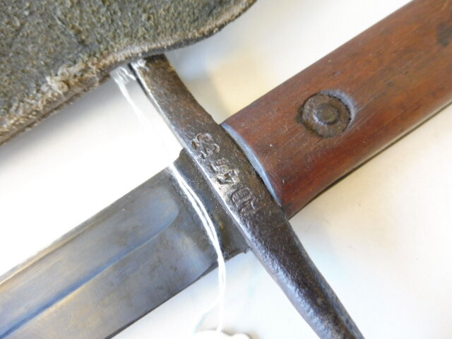 Italien 2. Weltkrieg, Bajonett Carcano Truppi Speziali M 1891/97 im K ...