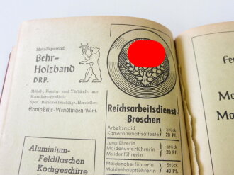 Reichsarbeitsdienst-Kalender 1942, A6, 30,00