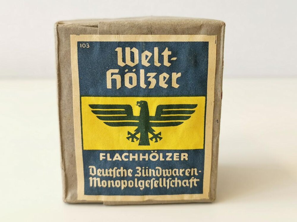 10 Pack "Welt-Hölzer" in der originalen Umverpackung, 40,00