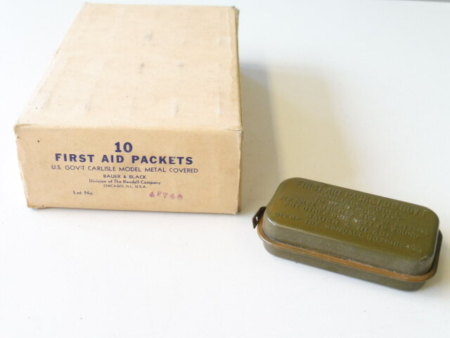 U.S. Army WWII, carlisle bandage, 1 piece from original box, 20,00