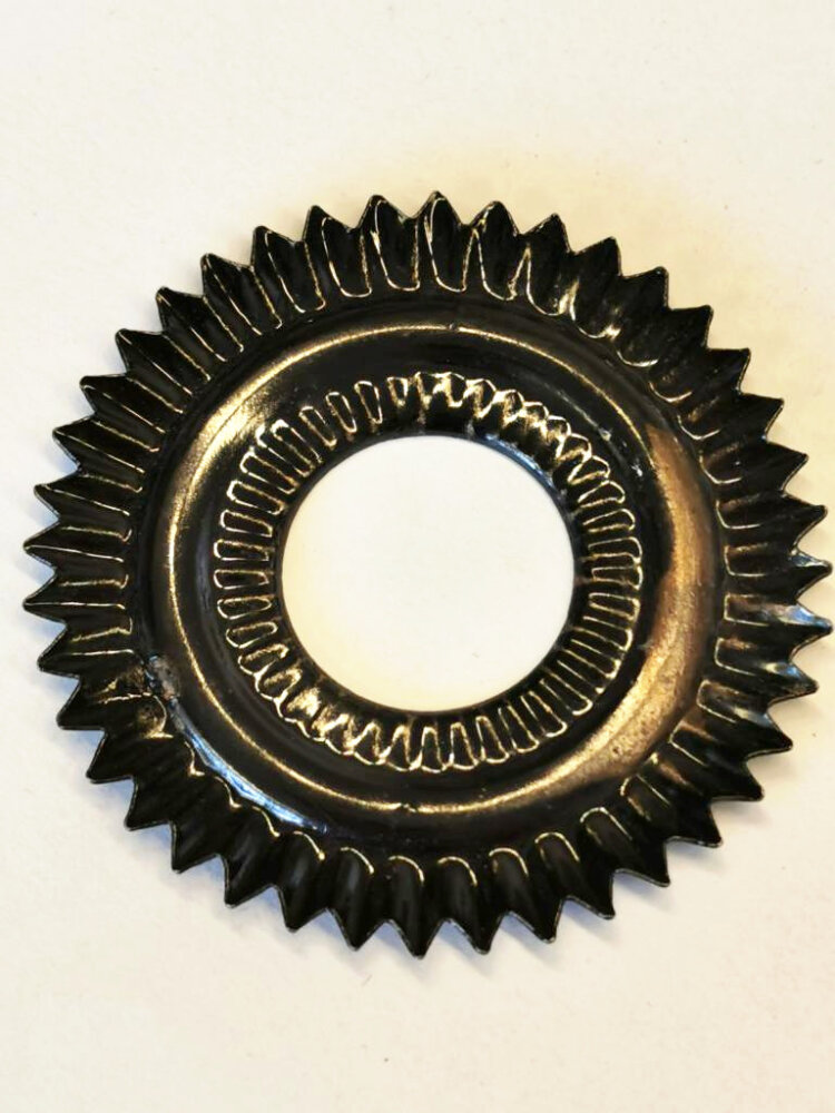 Kaiserreich, Kokarde für eine Pickelhaube für Mannschaften, Eisen lac