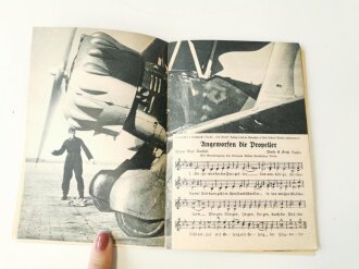 Adler-Liederheft, Liederbuch der Luftwaffe, A6, 31 Seiten, 35,00