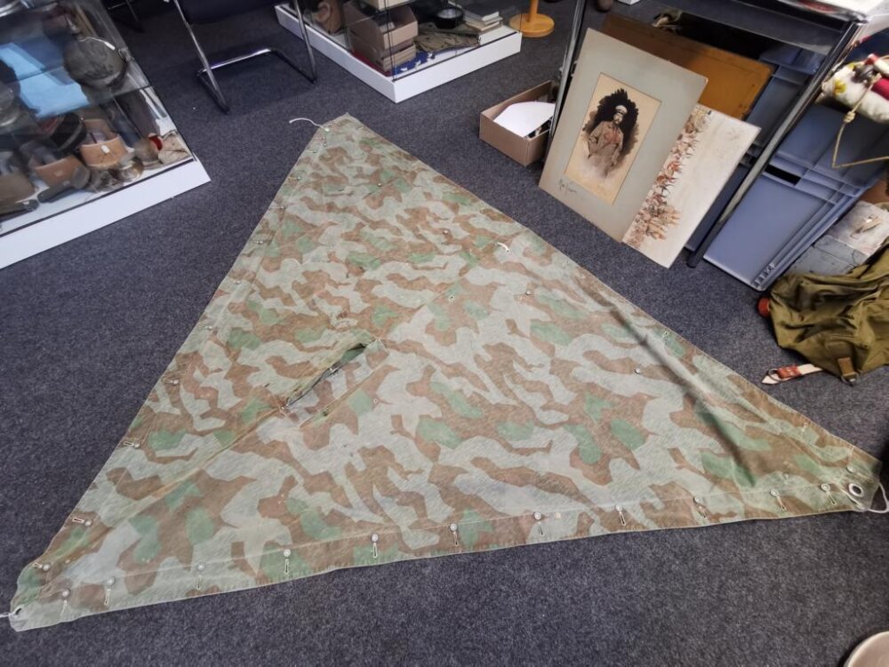 Zeltbahn 31 der Wehrmacht , gebraucht, 95,00
