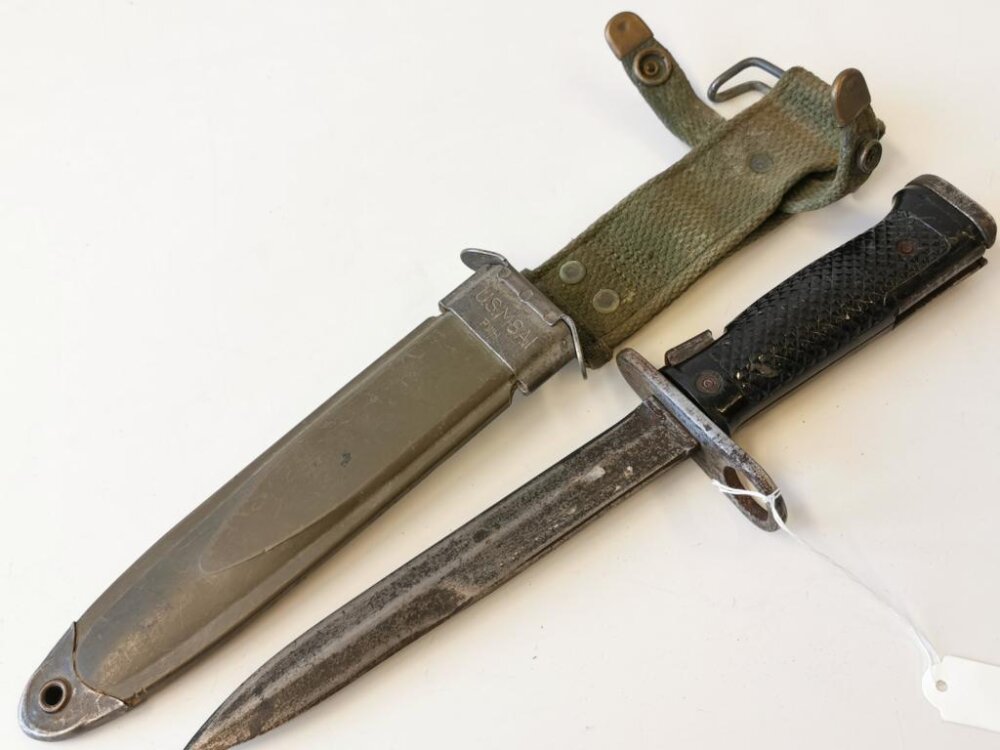 U.S. Bayonet-Knife, M6 for M14 rifle, Used, 90,00