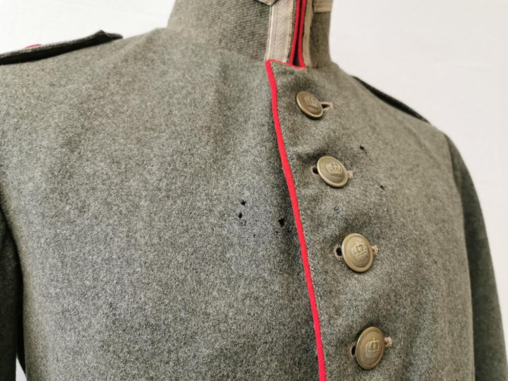 Baden, Feldbluse M1910 für Mannschaften in Badischen Leib Dragoner Re