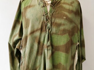 Heer, Tarnhemd im unscharfen Splittermuster " Fluffy edge " Getragene