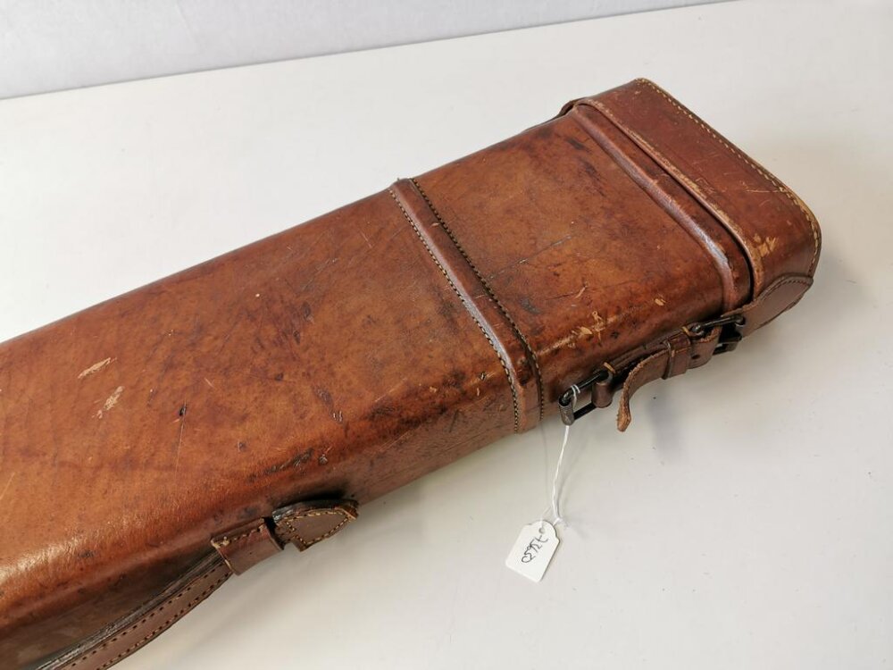 Lederfutteral für ein ziviles Jagdgewehr, 65,00