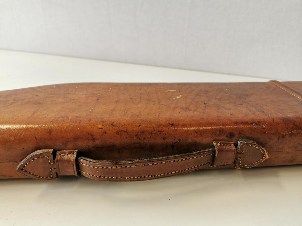 Lederfutteral für ein ziviles Jagdgewehr, 65,00