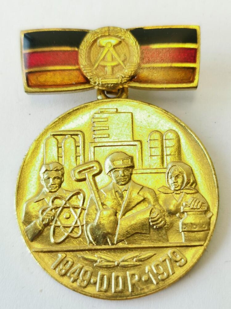 DDR Medaille 30. Jahrestag der DDR 1979, 20,00