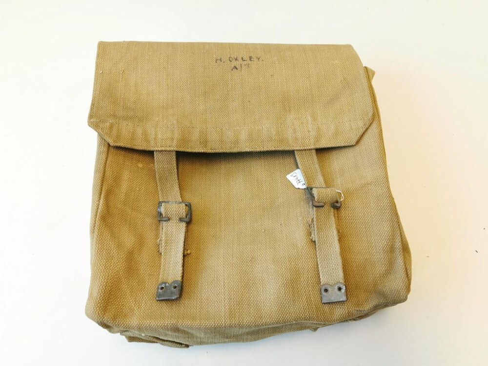 British Pattern 37 large pack , dated 1942, named, 35,00