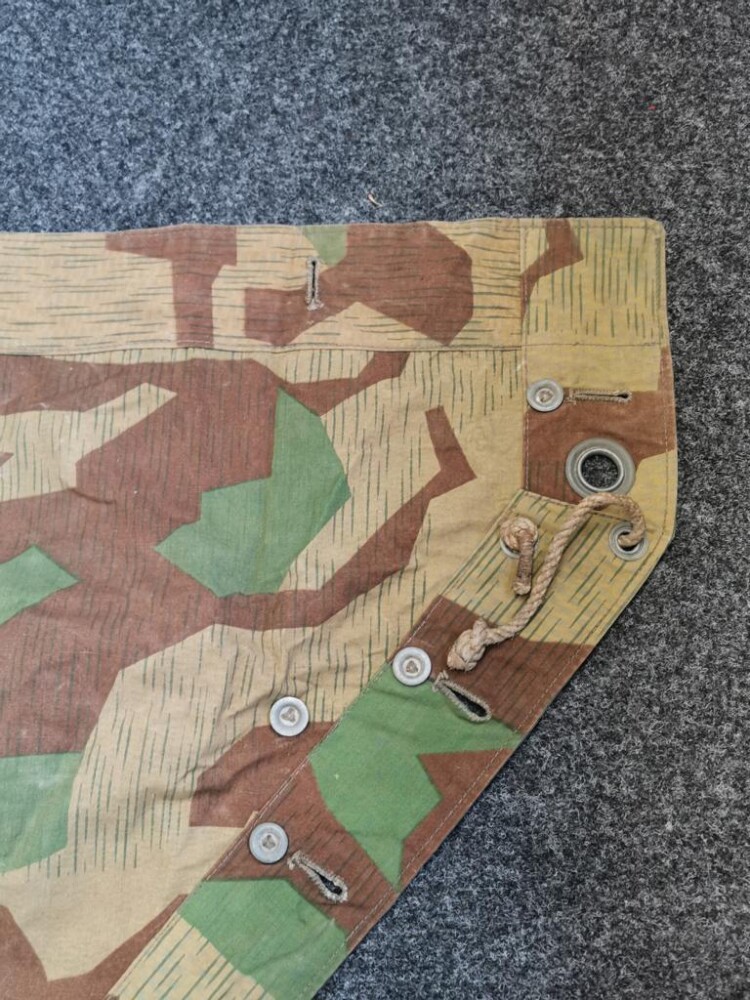 Zeltbahn 31 Wehrmacht, farbfrisches Stück in gutem Zustand, 150,00