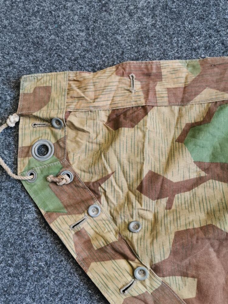 Zeltbahn 31 Wehrmacht, farbfrisches Stück in gutem Zustand, 150,00