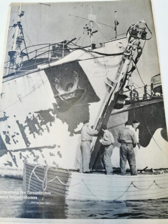 Die Kriegsmarine, Heft 5, erstes Märzheft 1941, "Deutsche Vorpostenbo