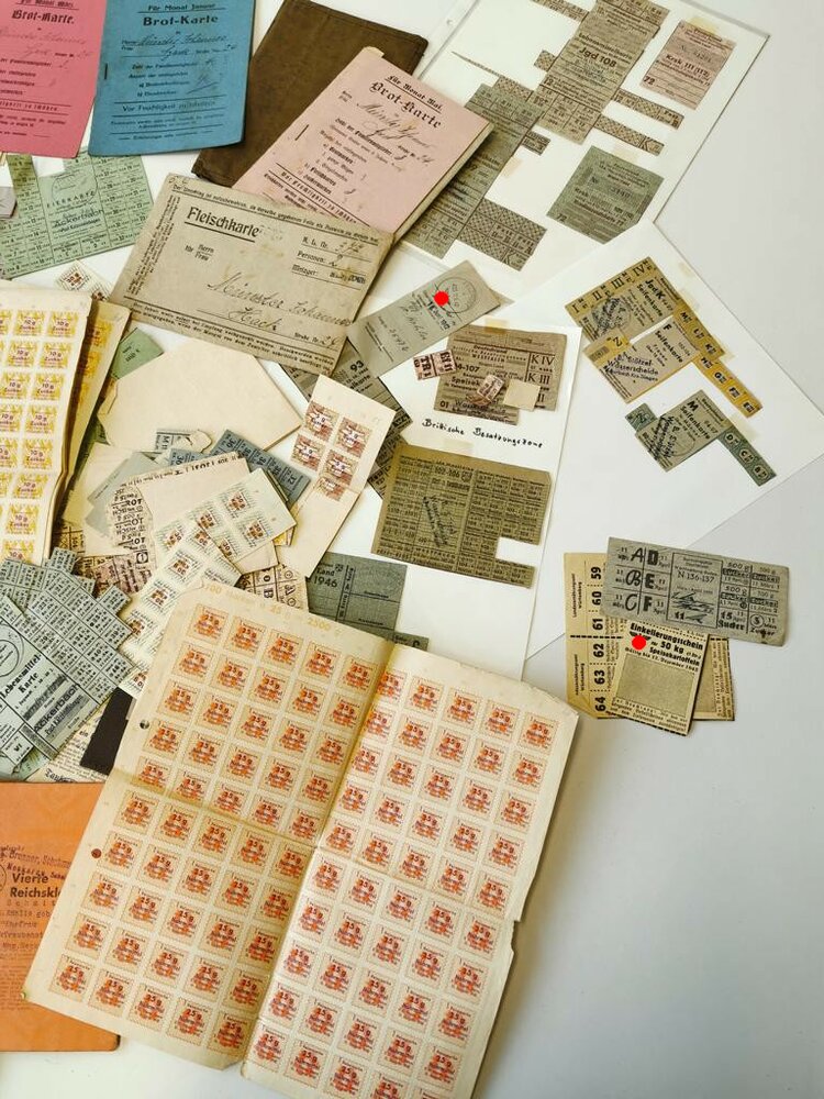 Sammlung Lebensmittel / Rationskarten vom Kaiserreich bis in die Nach Sammlung Lebensmittel / Rationskarten vom Kaiserreich bis in die Nach
