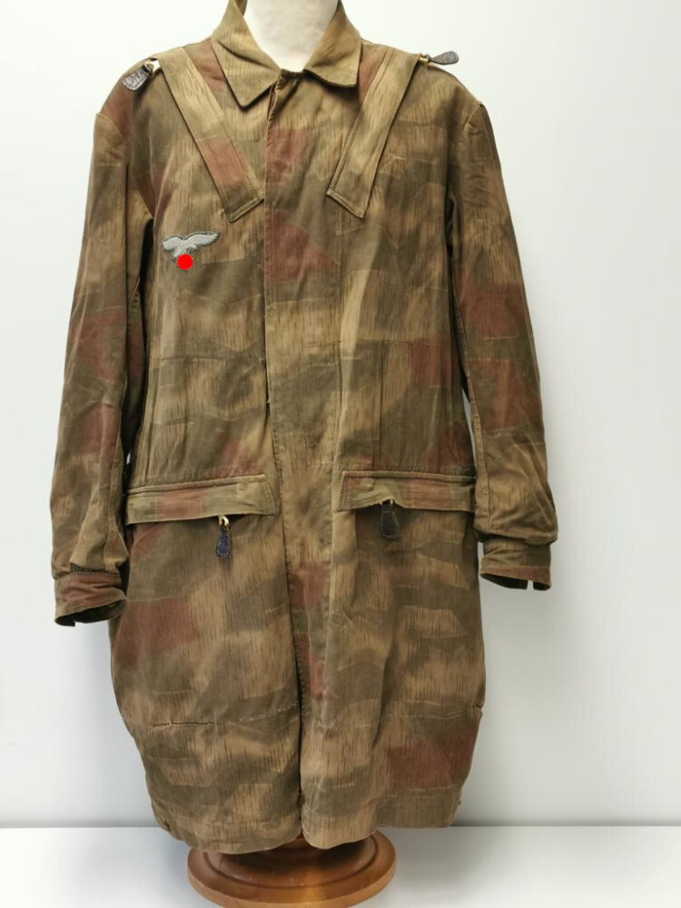 Luftwaffe, Fallschirmjäger "Knochensack" in sumpftarn., 7.300,00