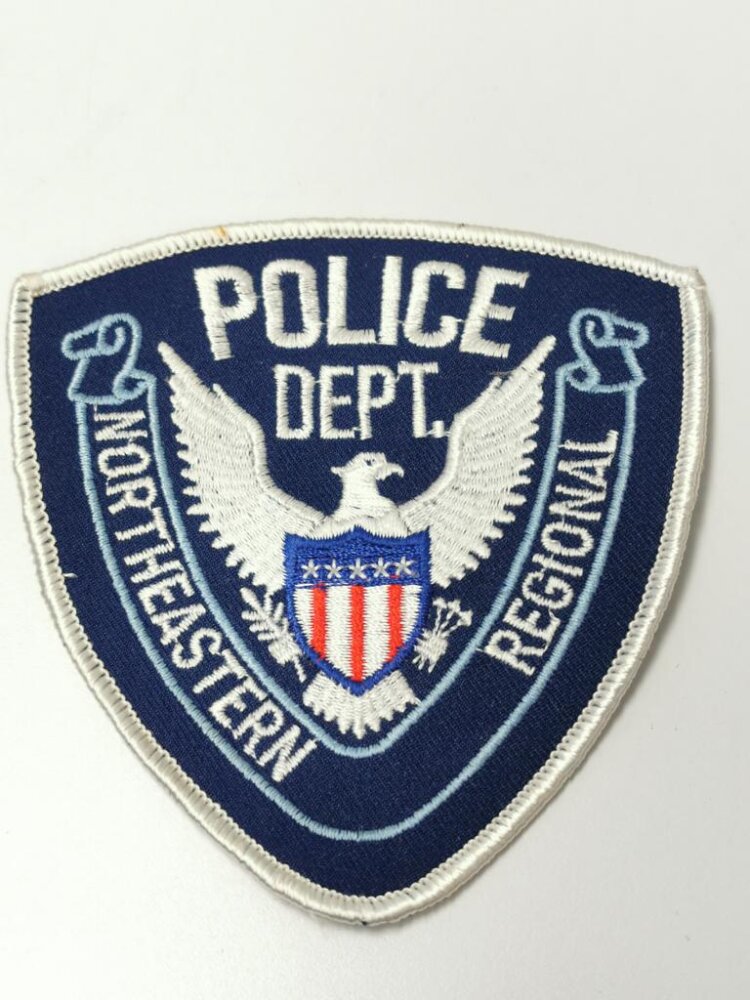U.S. " Police Dept." shoulder patch, unused, 20,00