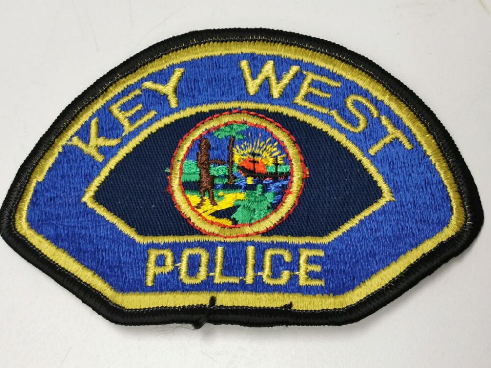 U.S. " Key West Police " shoulder patch, unused, 15,00
