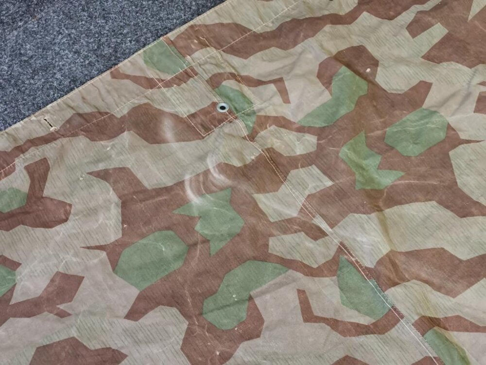 Zeltbahn 31 Wehrmacht, getragenes Stück, 120,00