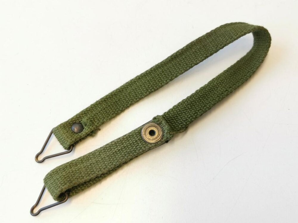 U.S. canvas helmet liner chin strap, 10,00