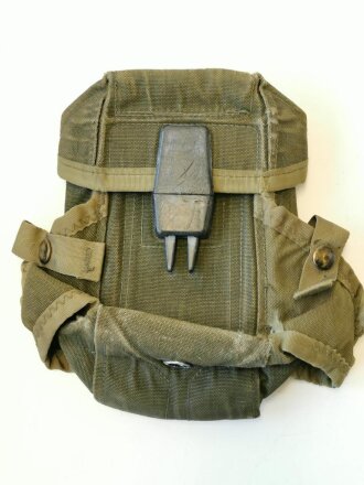 U.S. Nylon Case, small arms ammunition LC-1, well used, 1 piece, 7,00