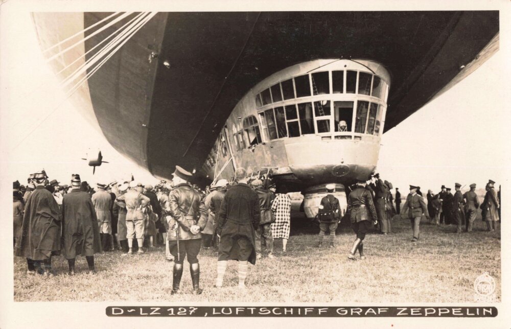 Ansichtskarte "D-LZ 127, Luftschiff Graf Zeppelin", 20,00