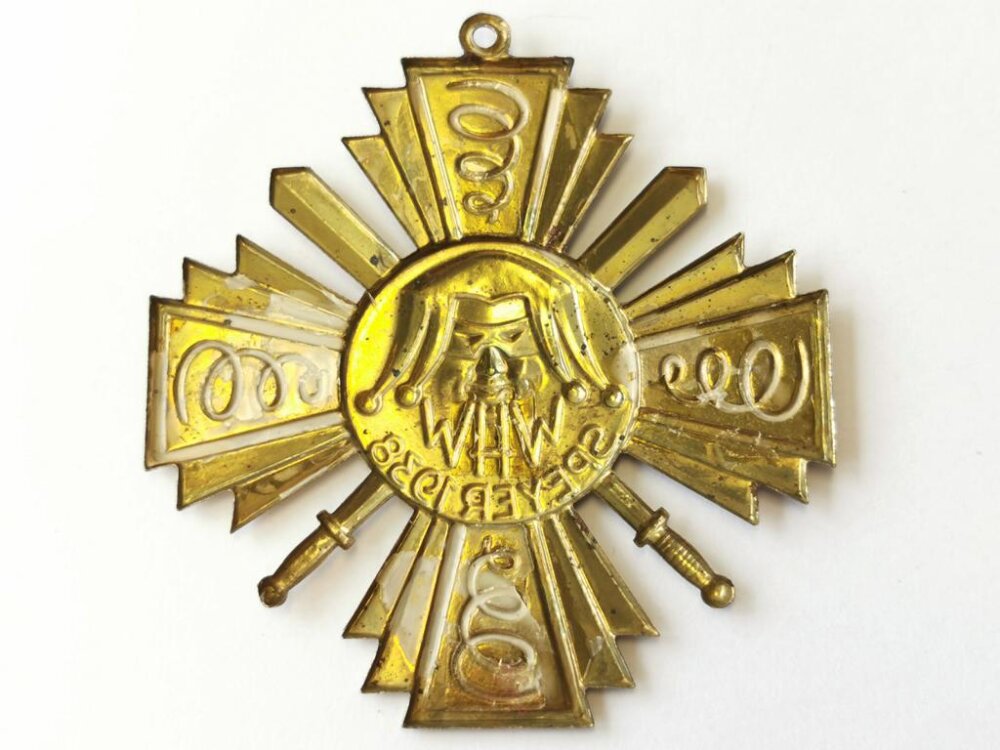 Winterhilfswerk Gau Westmark, Abzeichen WHW Fastnacht Speyer 1938, 80