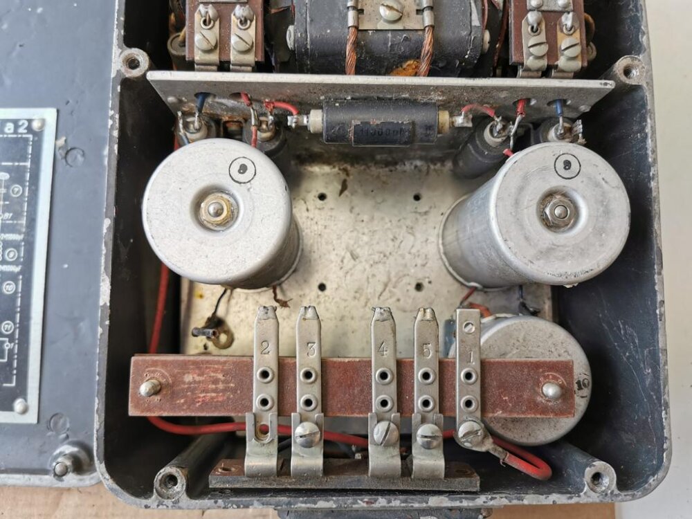 Einankerumformer Umformersatz E.U.a2 datiert 1942, Für Stromversorgun