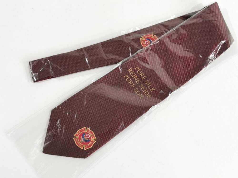 U.S. Army "Fire Service Heidelberg" Pure sik tie, unused, 20,00